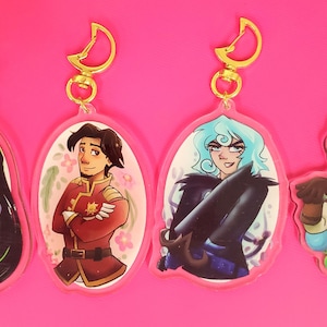 Tangled Series Keychains - VARIAN REDESIGN ADDED! - Etsy