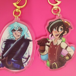 Tangled Series Keychains - VARIAN REDESIGN ADDED! - Etsy