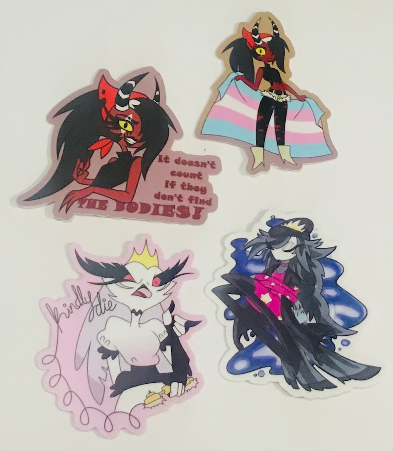 Helluva Boss Stickers - Etsy