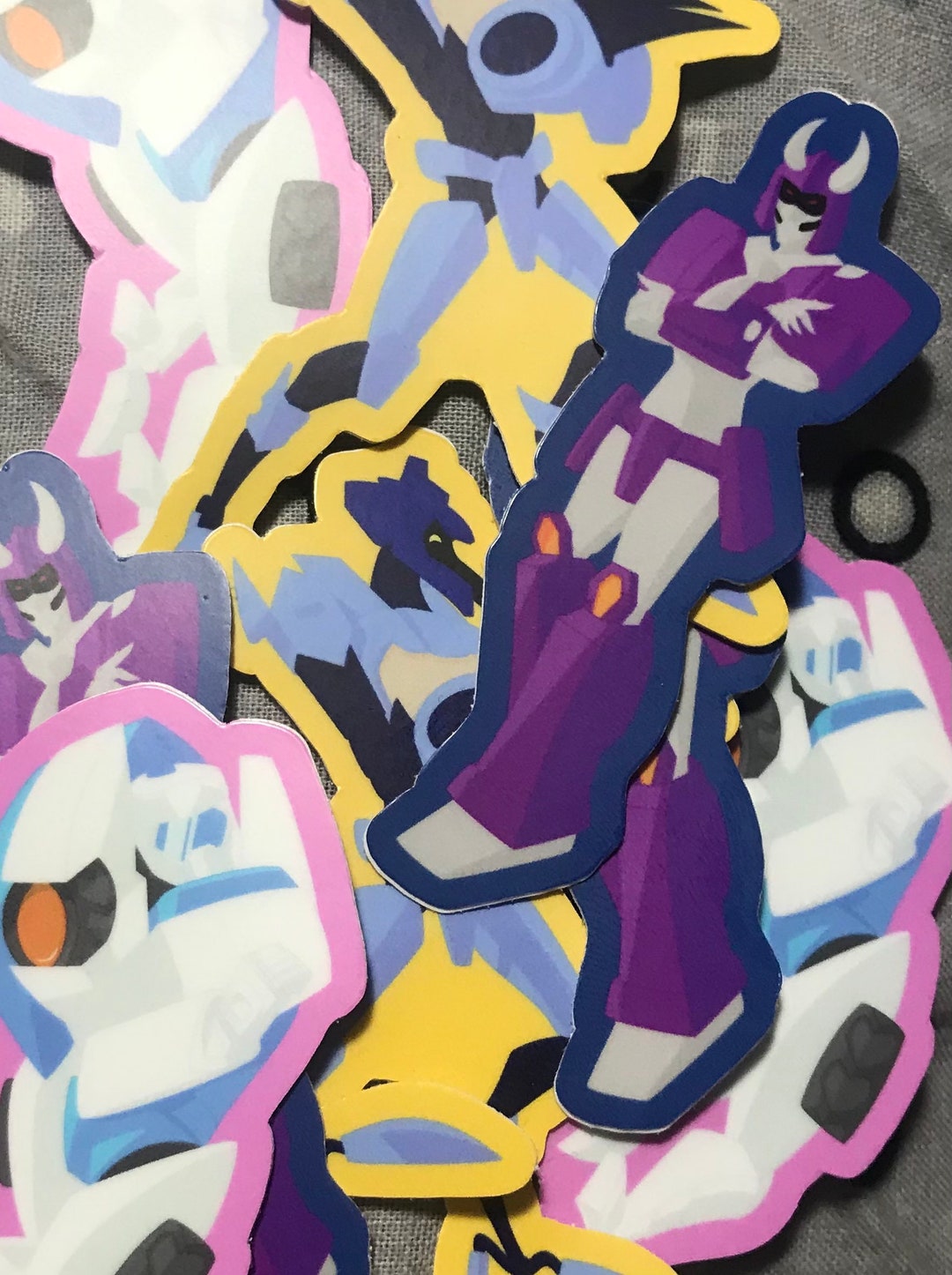 Transformers Cywhirlgate Single Stickers Cyclonus, Whirl, and Tailgate ...