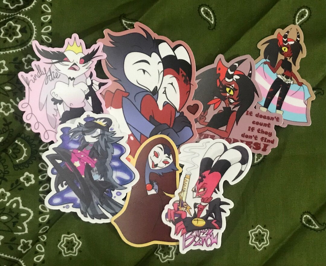 Helluva Boss Stickers - Etsy
