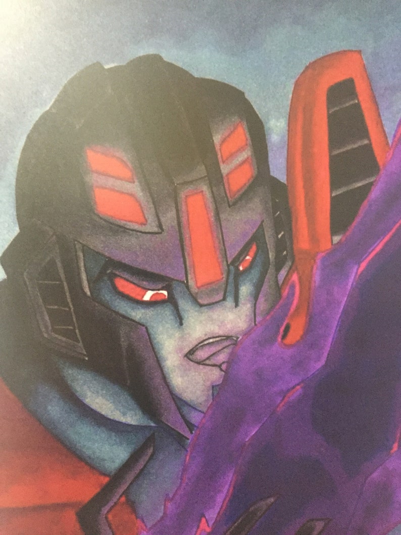 Transformers RID Starscream W/dark Star Saber - Etsy