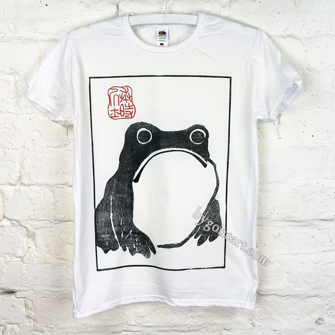 Cheapy: Unimpressed Frog by Matsumoto Hoji 1814 Adult - Etsy