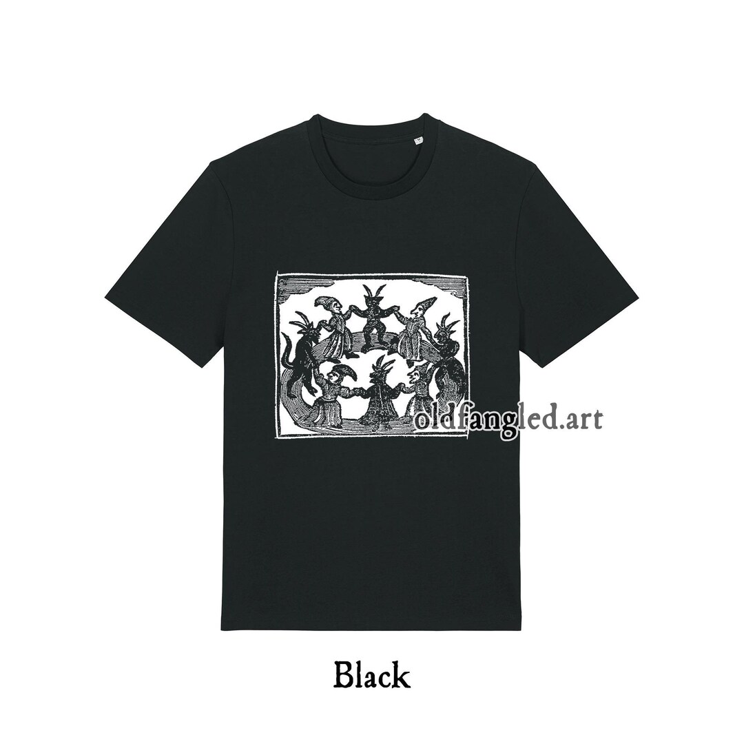 Witches and Devils Dancing in A Circle 1720 - T-shirt Adult Unisex ...