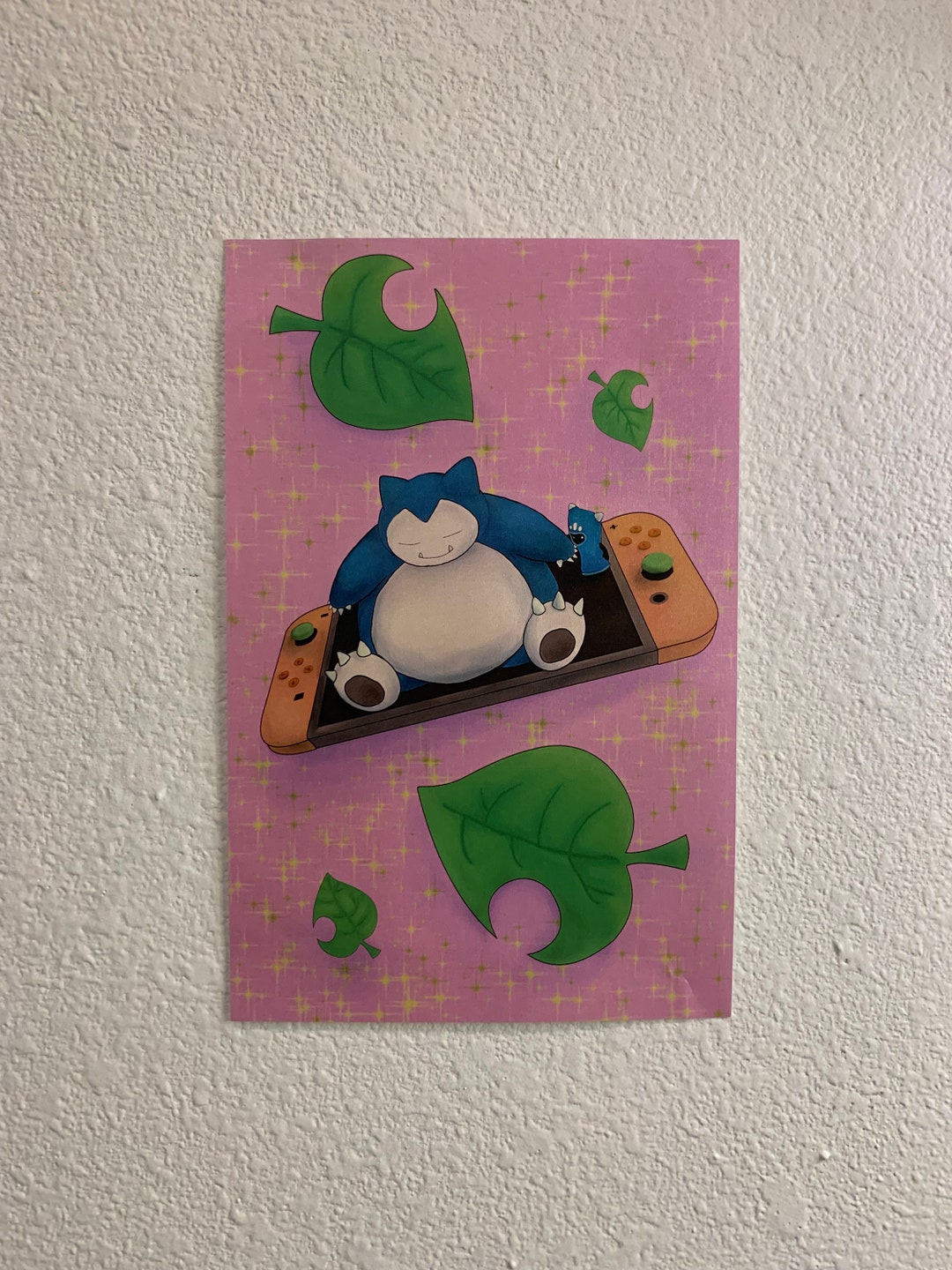 Snorlax on a Switch - Etsy