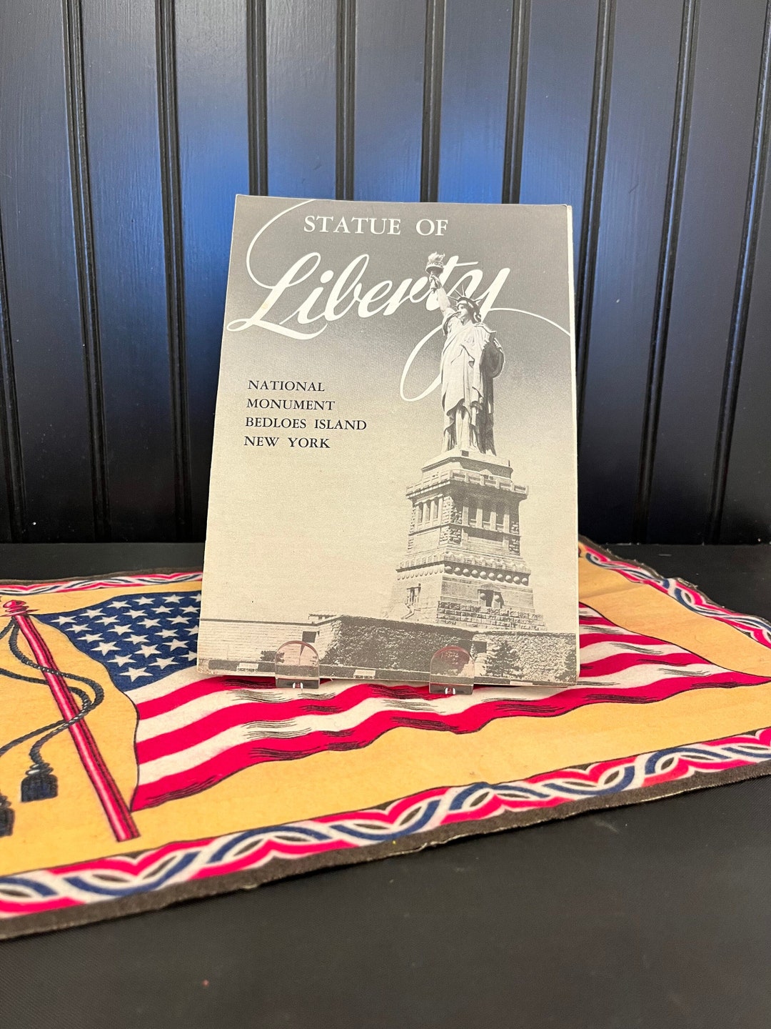 Statue of Liberty Tourist Brochure From U.S. Government Printing Office ...