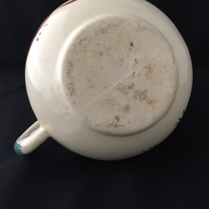 1940’s Puritan Pottery Fruit Pitcher - Etsy