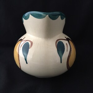 1940’s Puritan Pottery Fruit Pitcher - Etsy