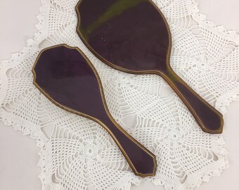 Lucite Hand Mirror - Etsy
