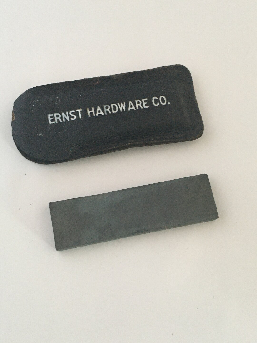 Vintage Advertising - Ernst Hardware Co. - Carborundum Pocket Hone W ...
