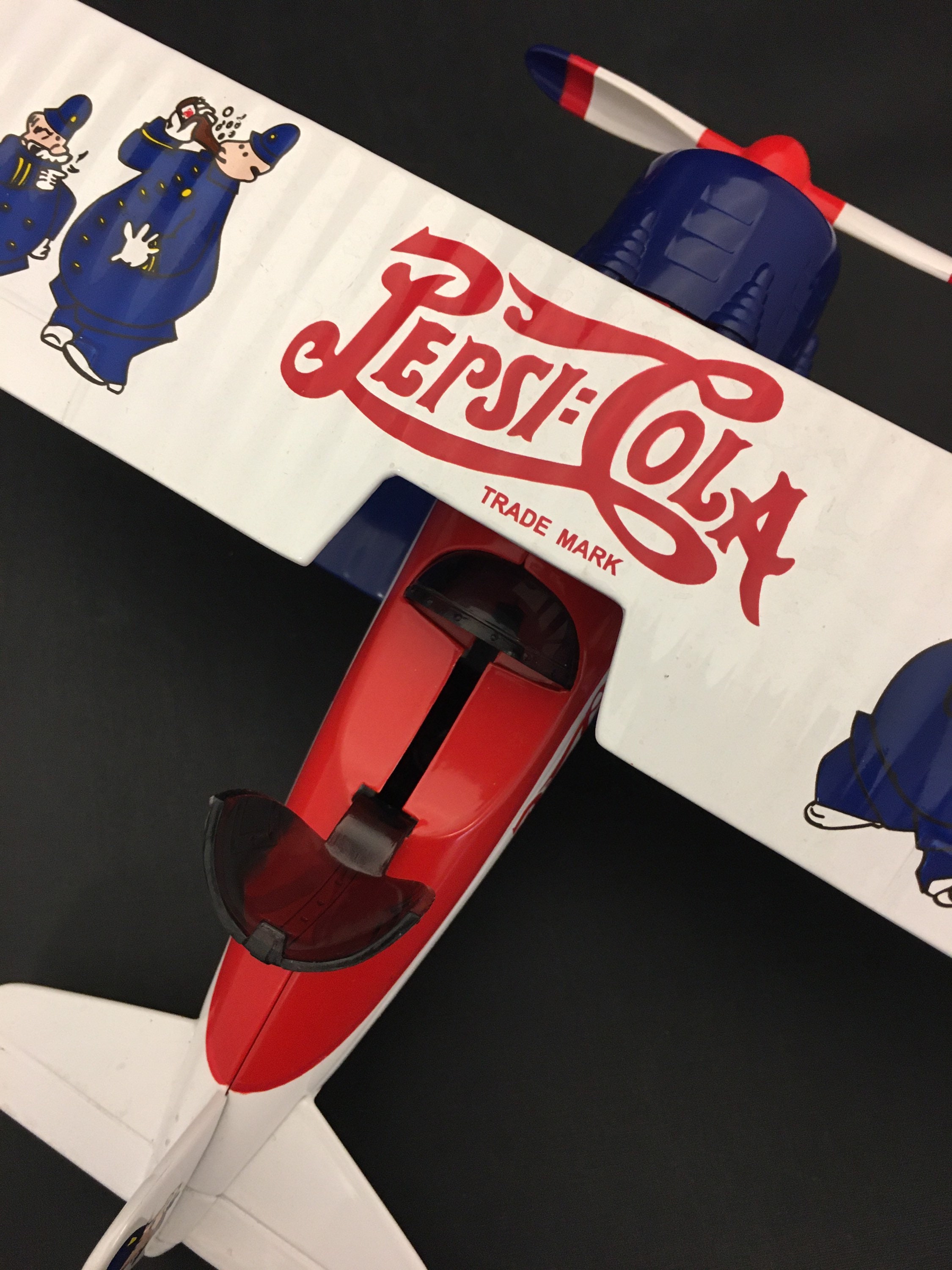 Pepsi-cola 1932 Stearman Biplane Cast Metal Airplane Bank - Etsy