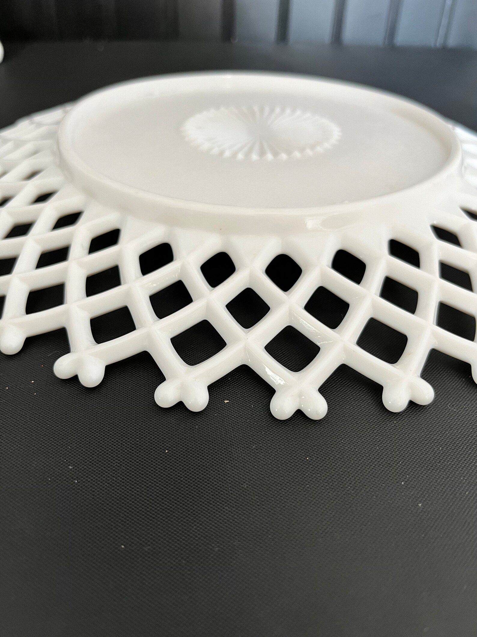 Early American Challinor and Taylor Open Lattice Plate - Etsy