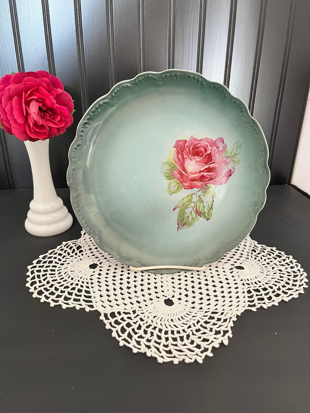 Antique Homer Laughlin 'hudson" Plate - Etsy