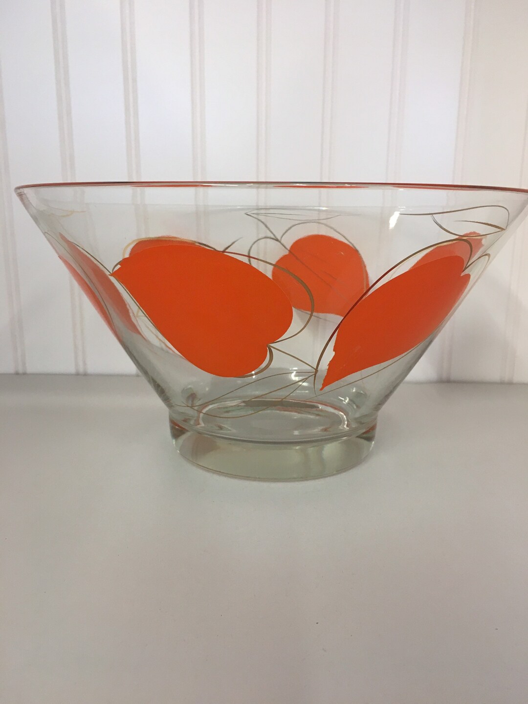 Mid Century Anchor Hocking Enchant Ware Bowl - Etsy