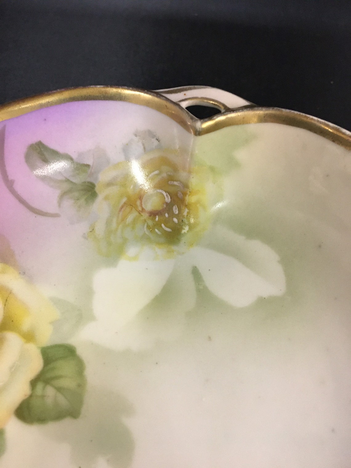 Princess Germany Hand Painted Dish - Etsy