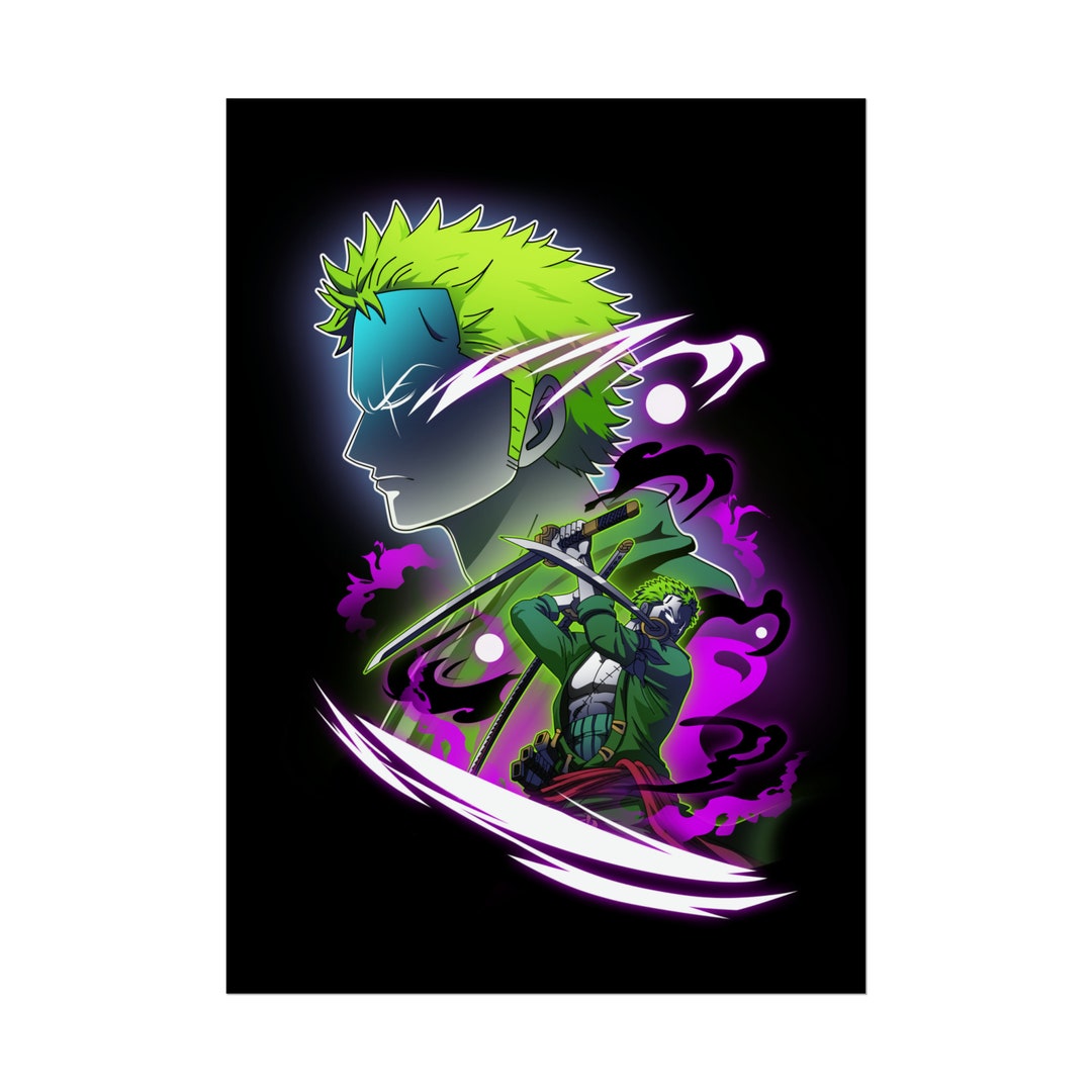 Zoro OP Anime Poster - Etsy