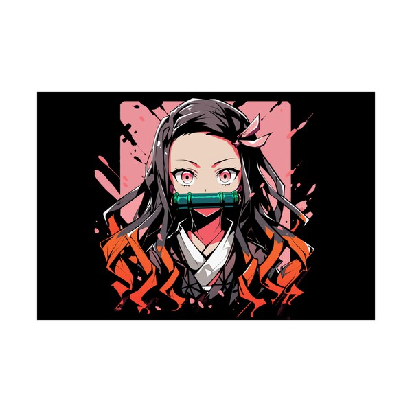 Nezuko Poster - Etsy