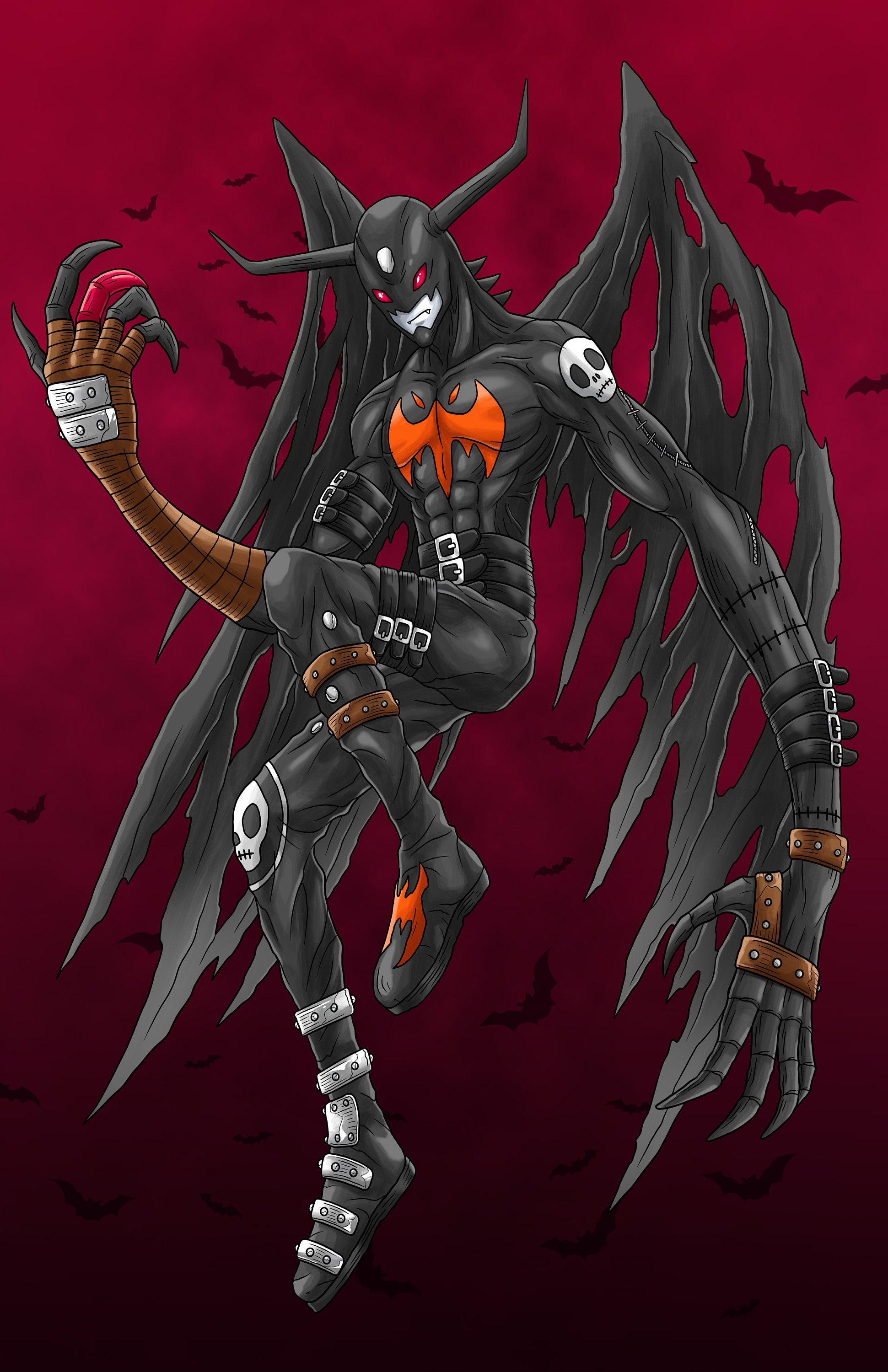 Devimon Digimon Print / Poster 5 X 7 | Etsy