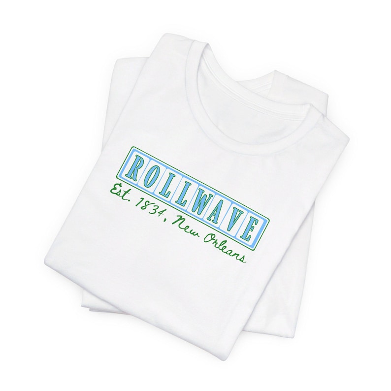 Tulane University Roll Wave T-shirt: Unisex Football Tee - Etsy