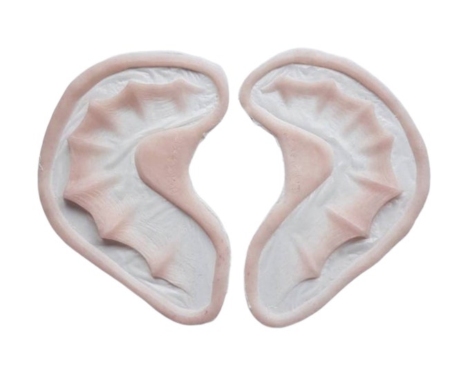 Mermaid Pack 4 Piece Unpainted Silicone Prosthetic Gills / Scales - Etsy