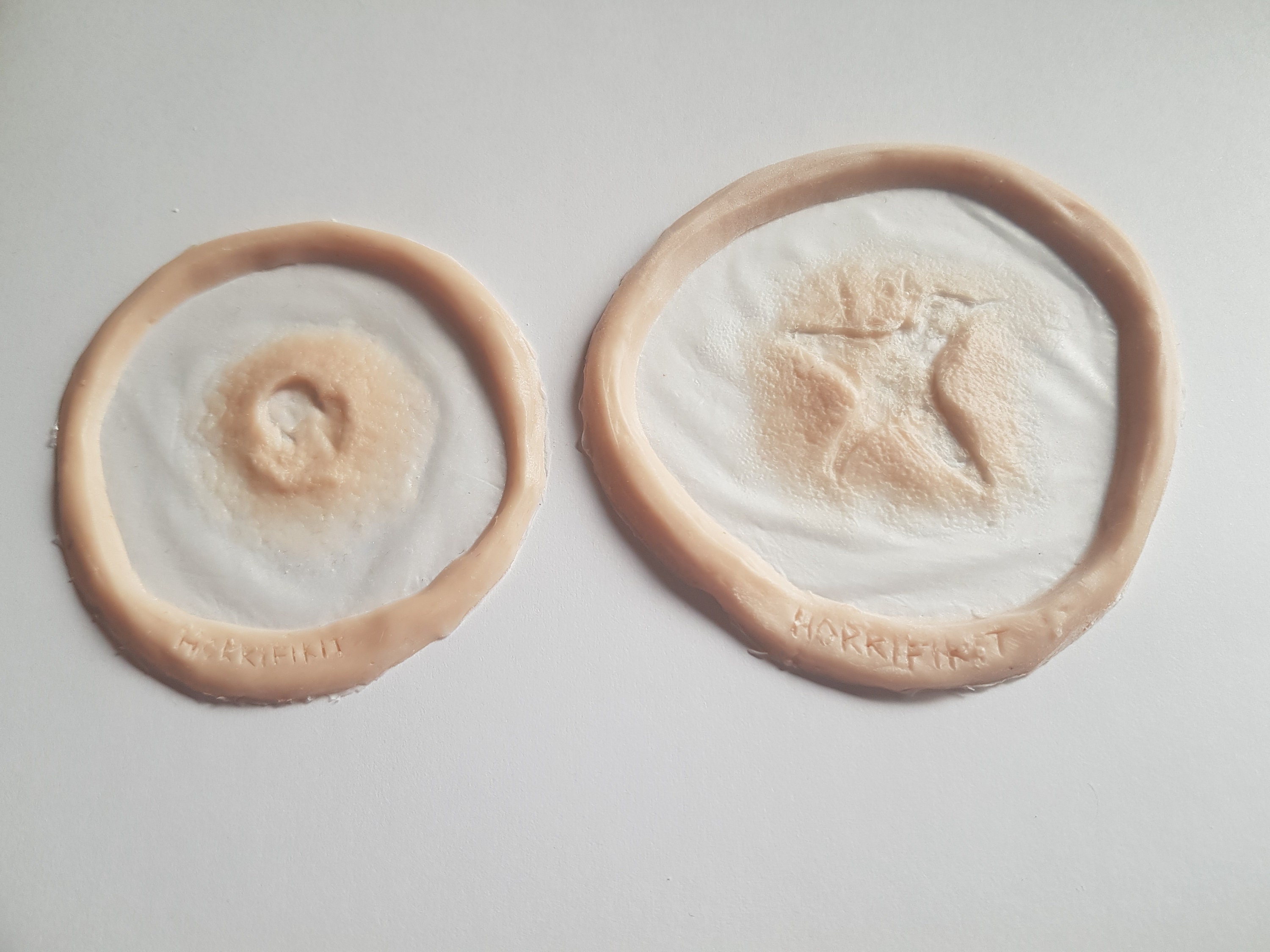 Bullet Entry and Exit Wound Prosthetics | Latex Free | Unpainted ...