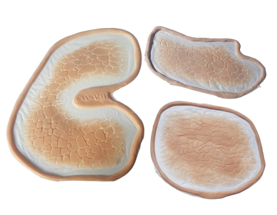 3 Scales Half Face & Neck Silicone Prosthetics | Greyscale | Dragon ...