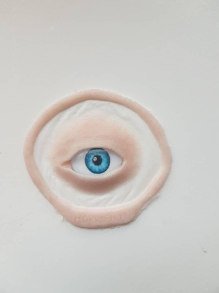 Right Eye Silicone Prosthetic acetone Latex Free Fantasy - Etsy