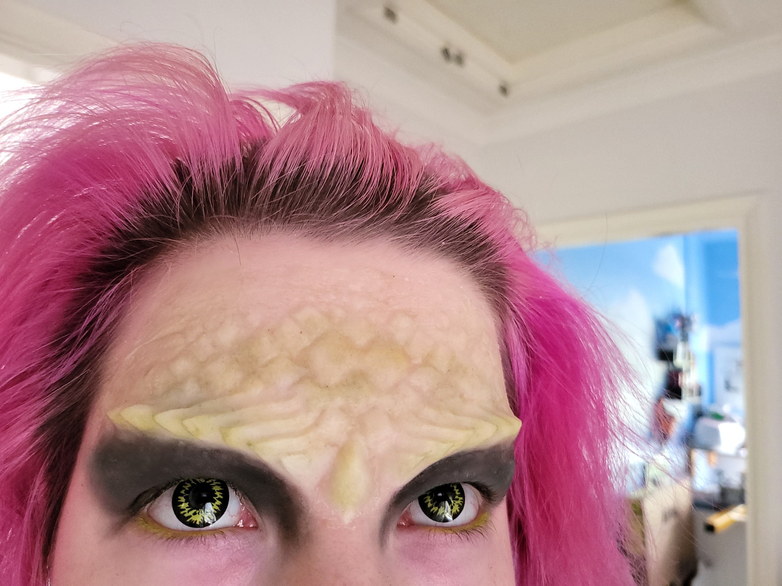 Dragon Brow Forehead Silicone Prosthetic Mermaid Gill - Etsy UK