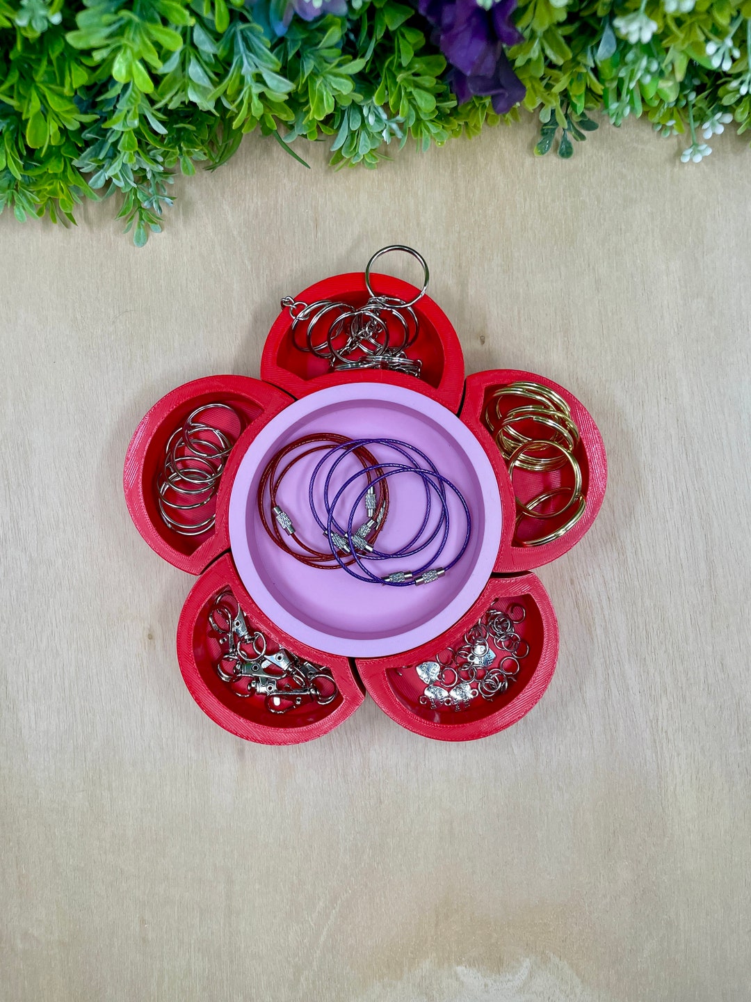 Retro Magnetic Flower Sorting Tray - Etsy