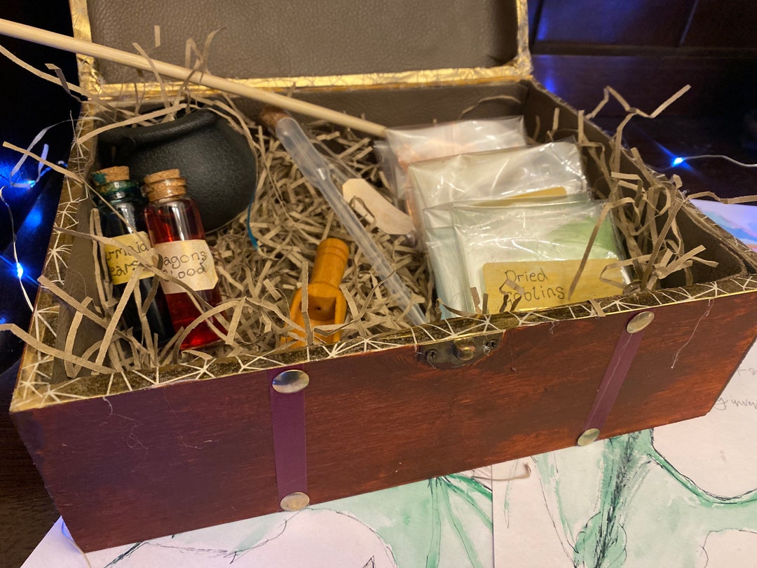 Luxury Kids Potion Kit, Fairy Potion Kit, Mud Kitchen Potion Kit, Messy ...