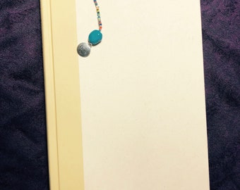 Peace Sign Bookmark Peace Book Mark Genuine Yellow - Etsy