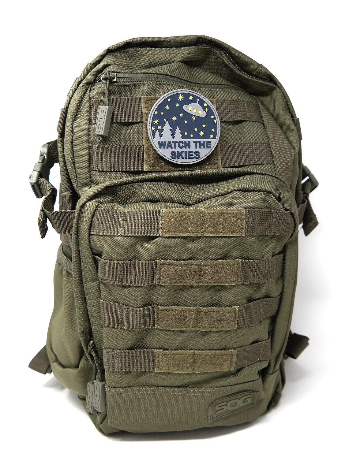 Watch the Skies PVC Rubber Morale Patch | Funny Tactical Patch - Etsy
