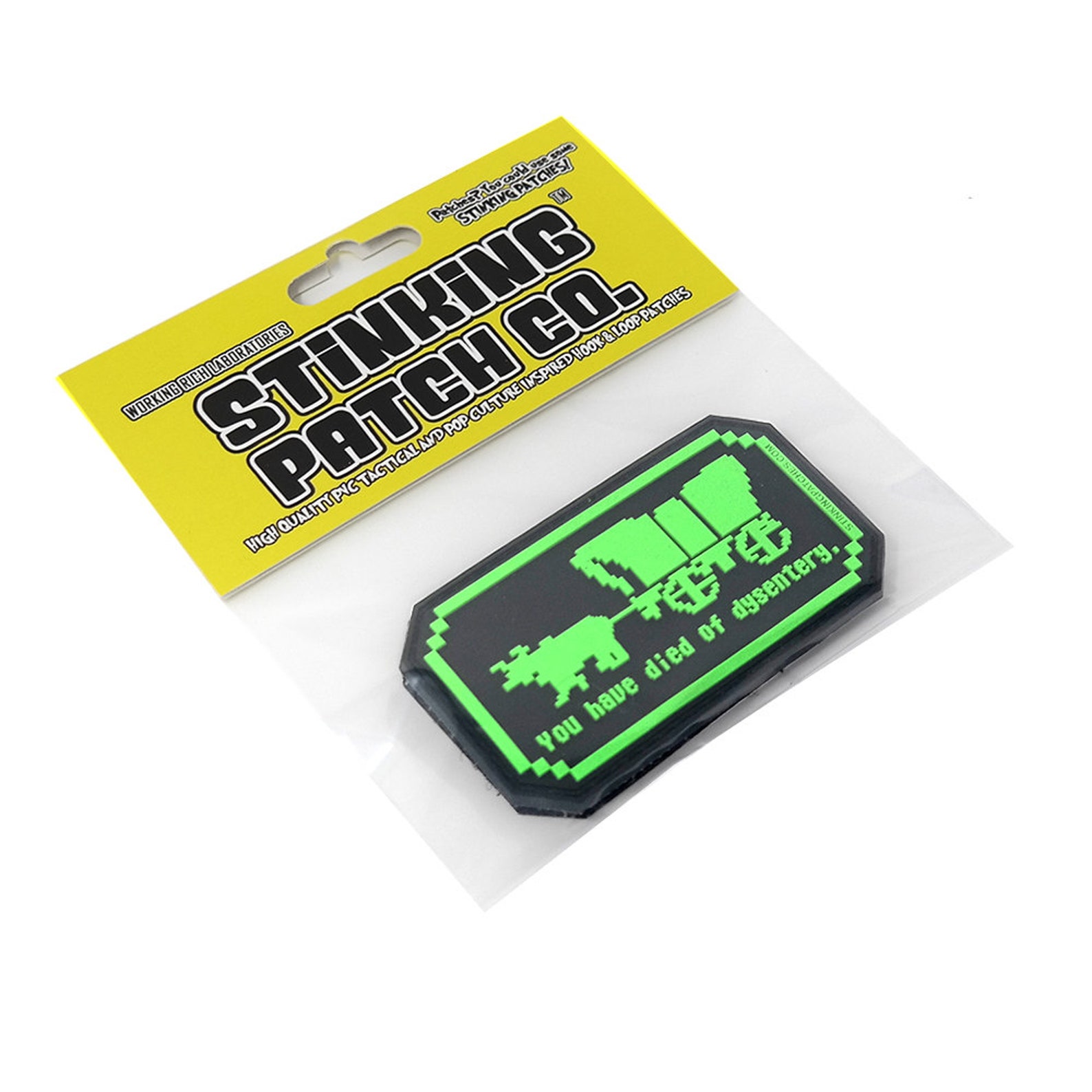 You Have Died of Dysentery PVC Rubber Tactical Patch | Oregon Trail ...