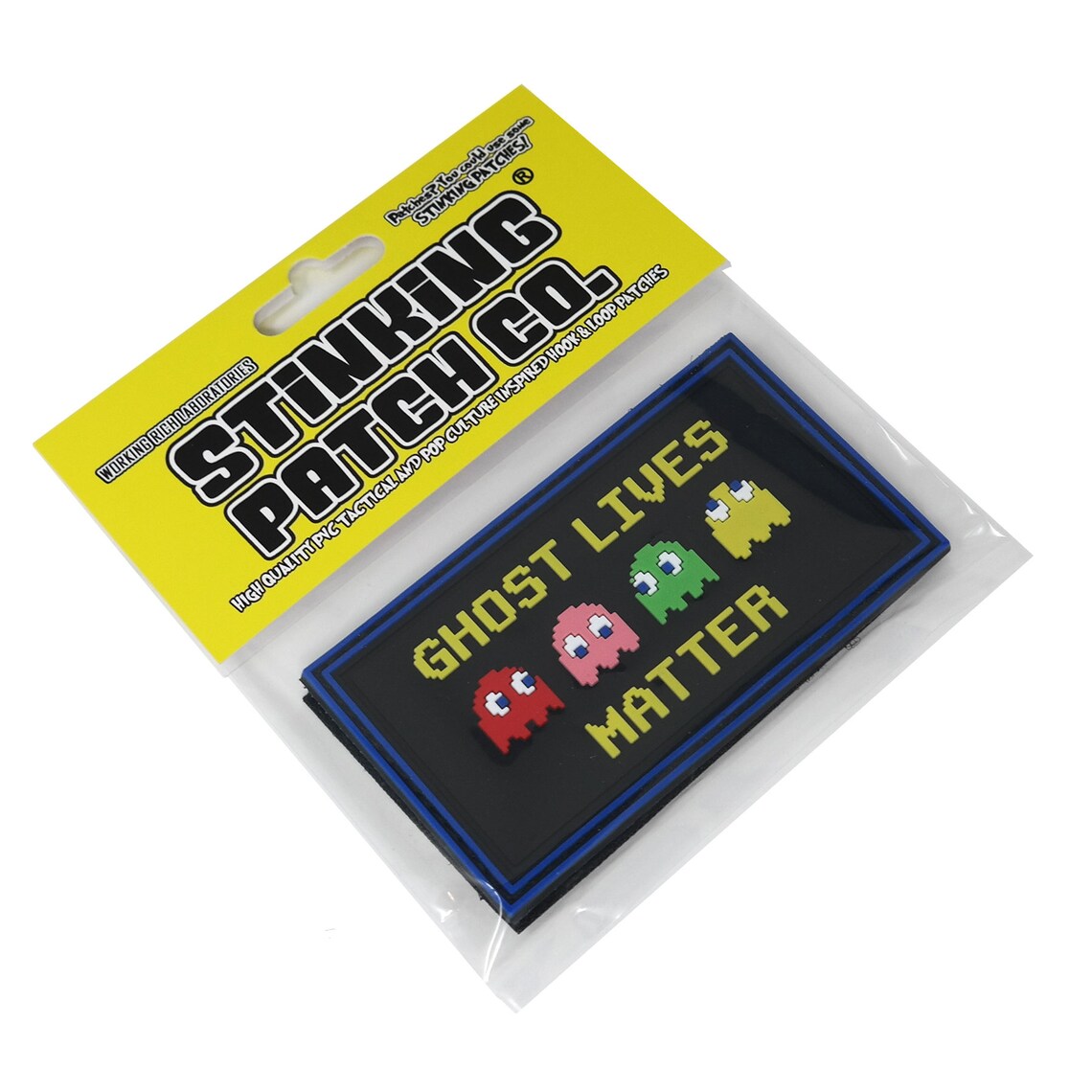 Ghost Lives Matter PVC Rubber Tactical Patch | Retro Gaming Inspired ...