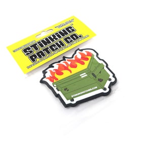 Dumpster Fire Morale Patch PVC Rubber Tactical Patch Funny - Etsy
