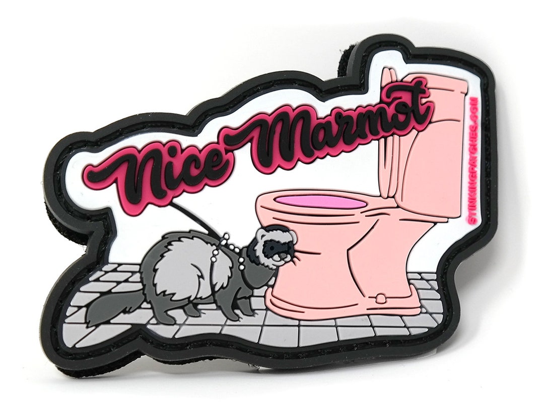 Nice Marmot PVC Tactical Patch | the Big Lebowski Inspired | Funny ...