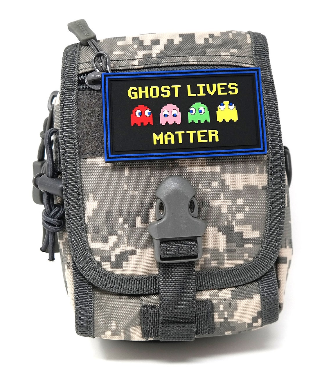 Ghost Lives Matter PVC Rubber Tactical Patch | Retro Gaming Inspired ...