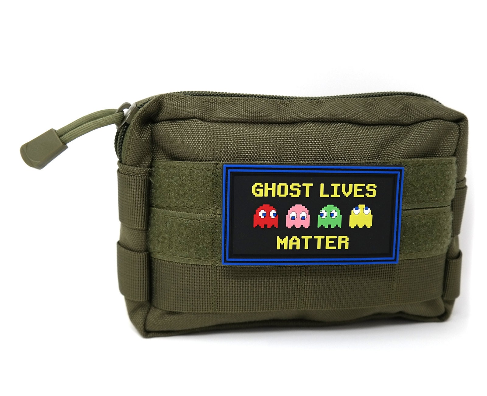 Ghost Lives Matter PVC Rubber Tactical Patch | Retro Gaming Inspired ...