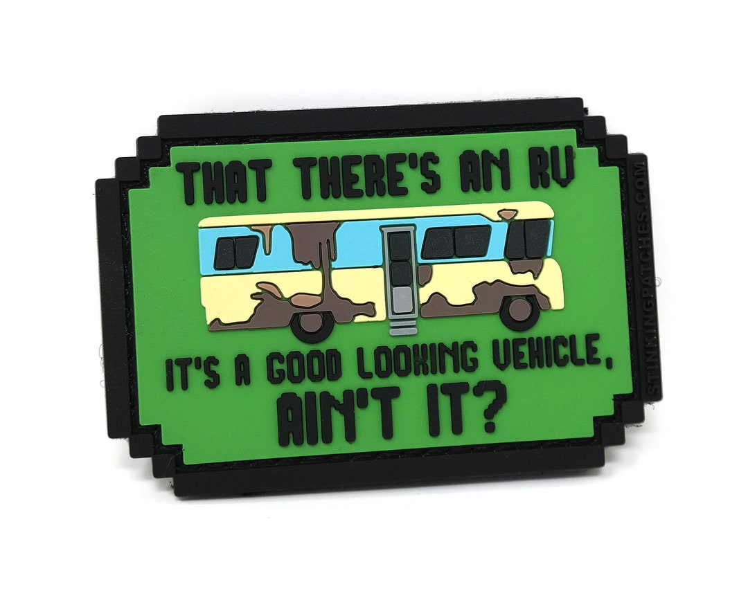 That There's an RV PVC Hook and Loop Tactical Patch | Funny Christmas ...