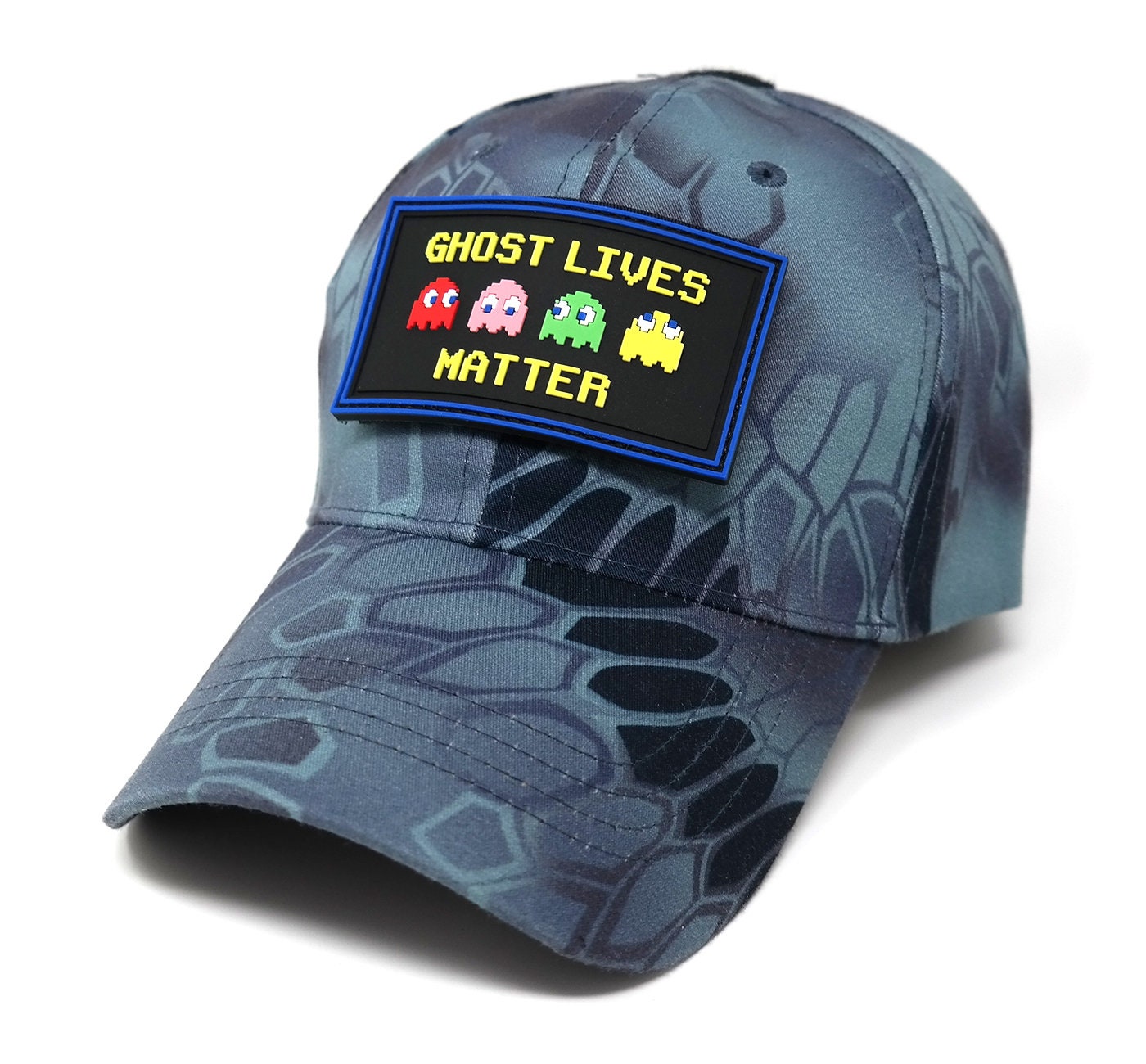 Ghost Lives Matter PVC Rubber Tactical Patch | Retro Gaming Inspired ...