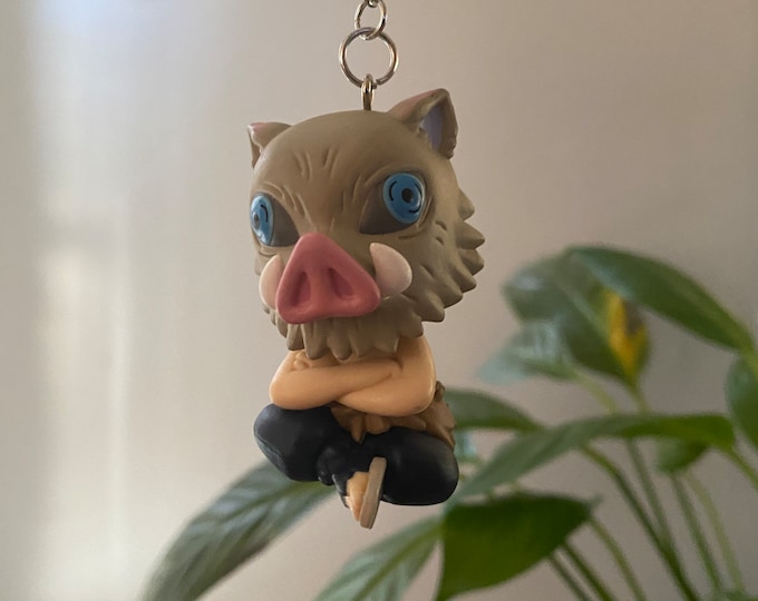 Demon Slayer Inosuke Keychain - Etsy