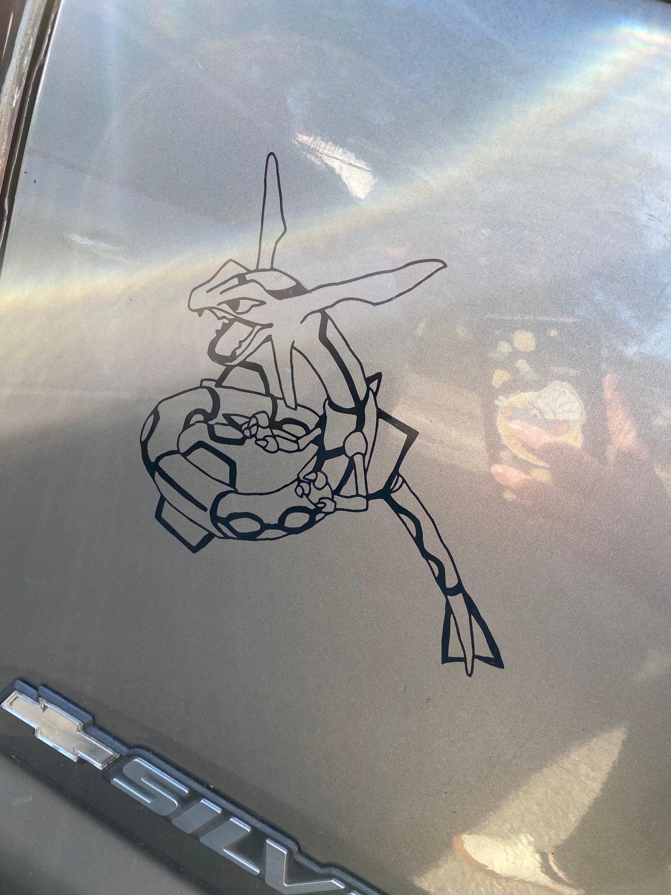 Custom Pokémon Car Decal - Etsy