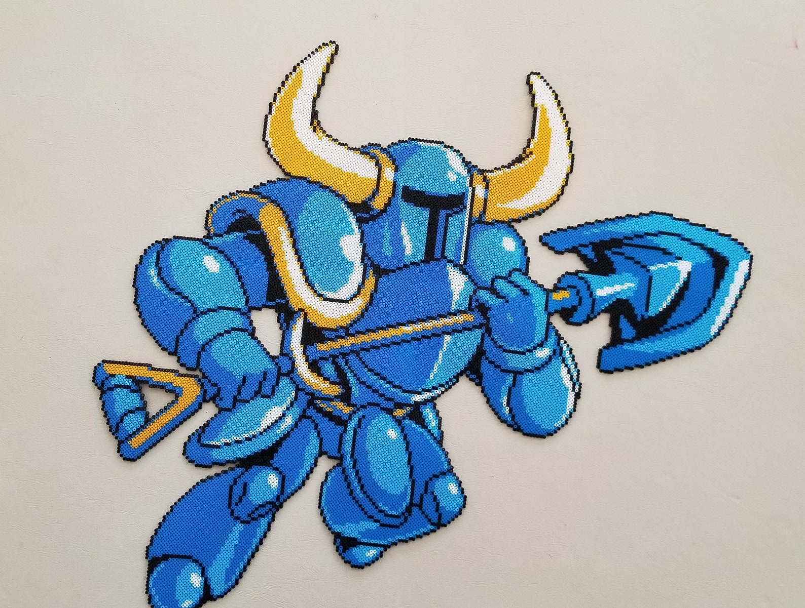 Pixel Bead Art Shovel Knight Showdown Shovel Knight & Black Knight - Etsy