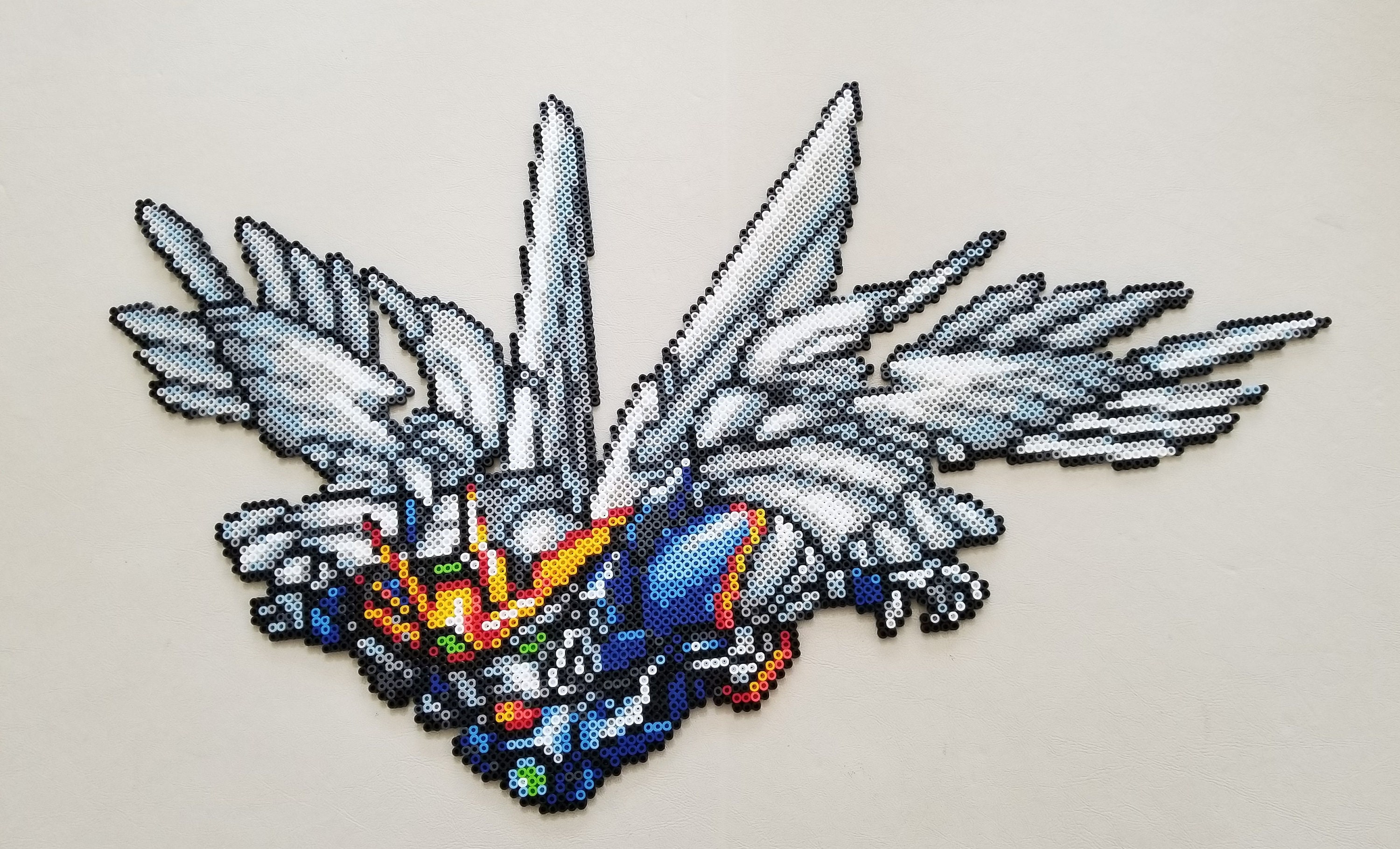 Pixel Bead Art Super Robot Wars W Gundam Wing - Etsy