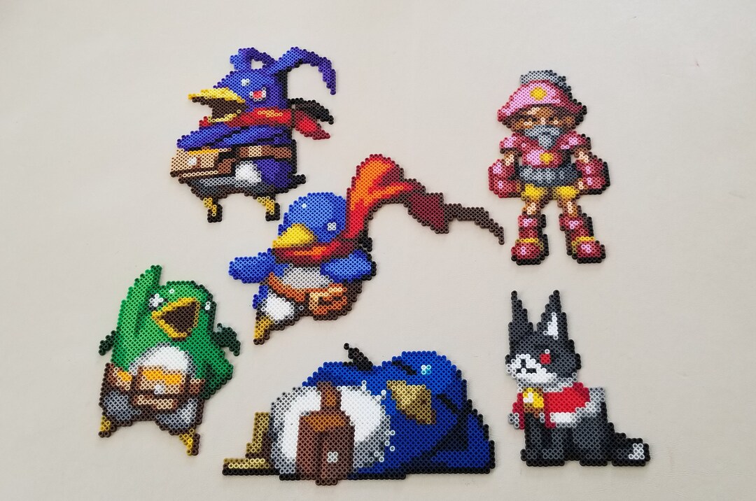Pixel Bead Art Disgaea Series Characters - Etsy