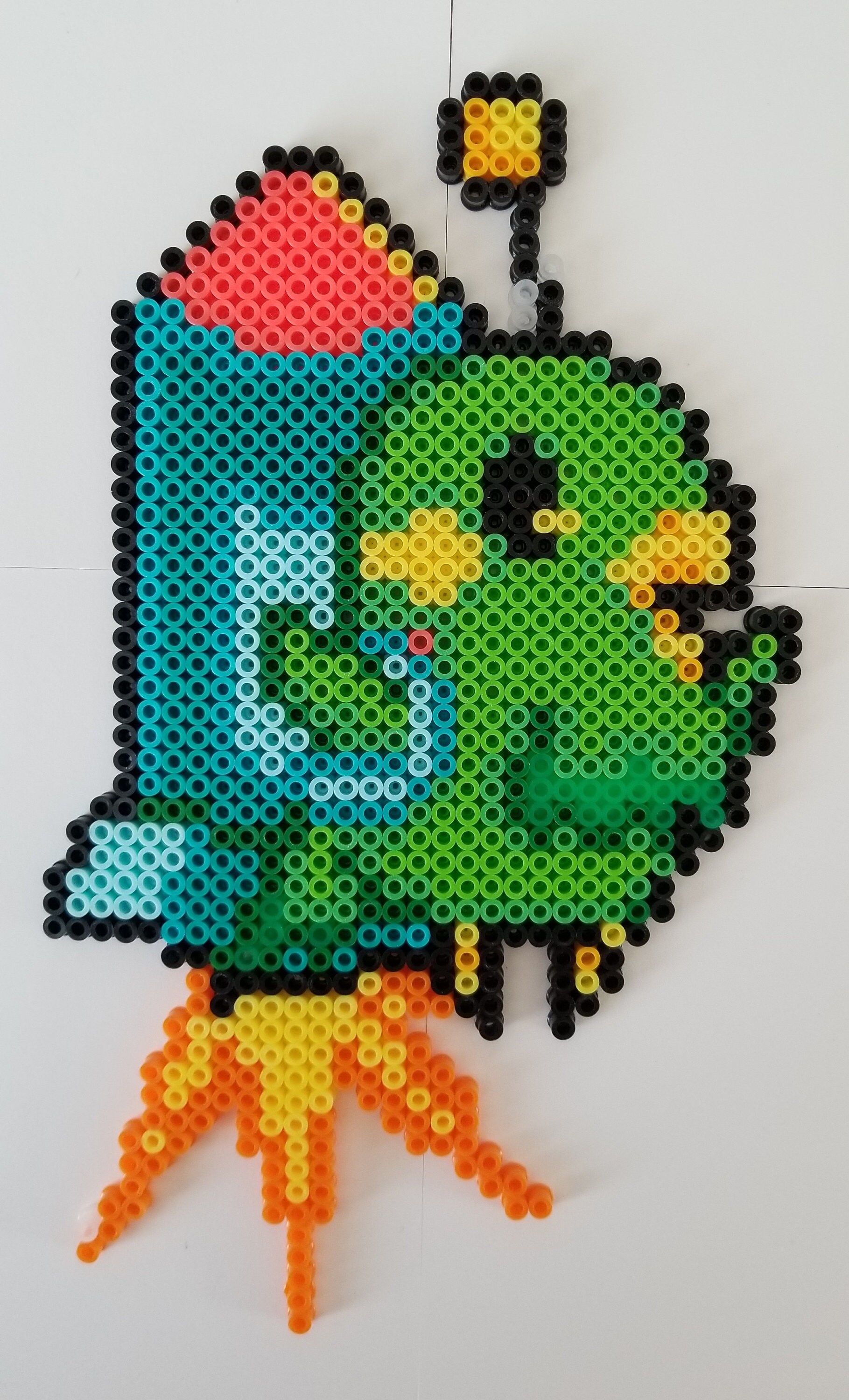 Pixel Bead Art Space Bust-a-move Characters - Etsy