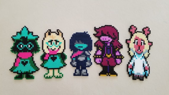 Pixel Bead Art Deltarune Characters | Etsy