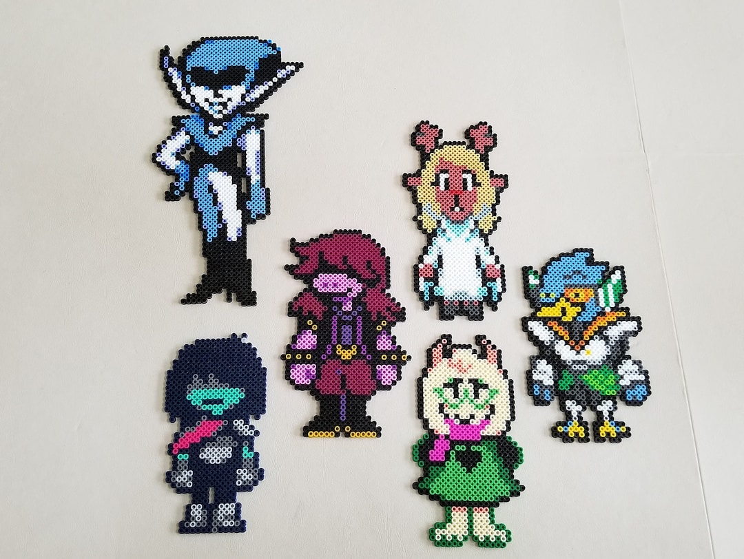 Pixel Bead Art Deltarune Characters - Etsy