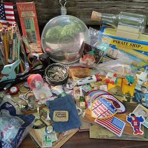 Huge All Vintage Junk Drawer for the Adventurous, Everything Pictured ...