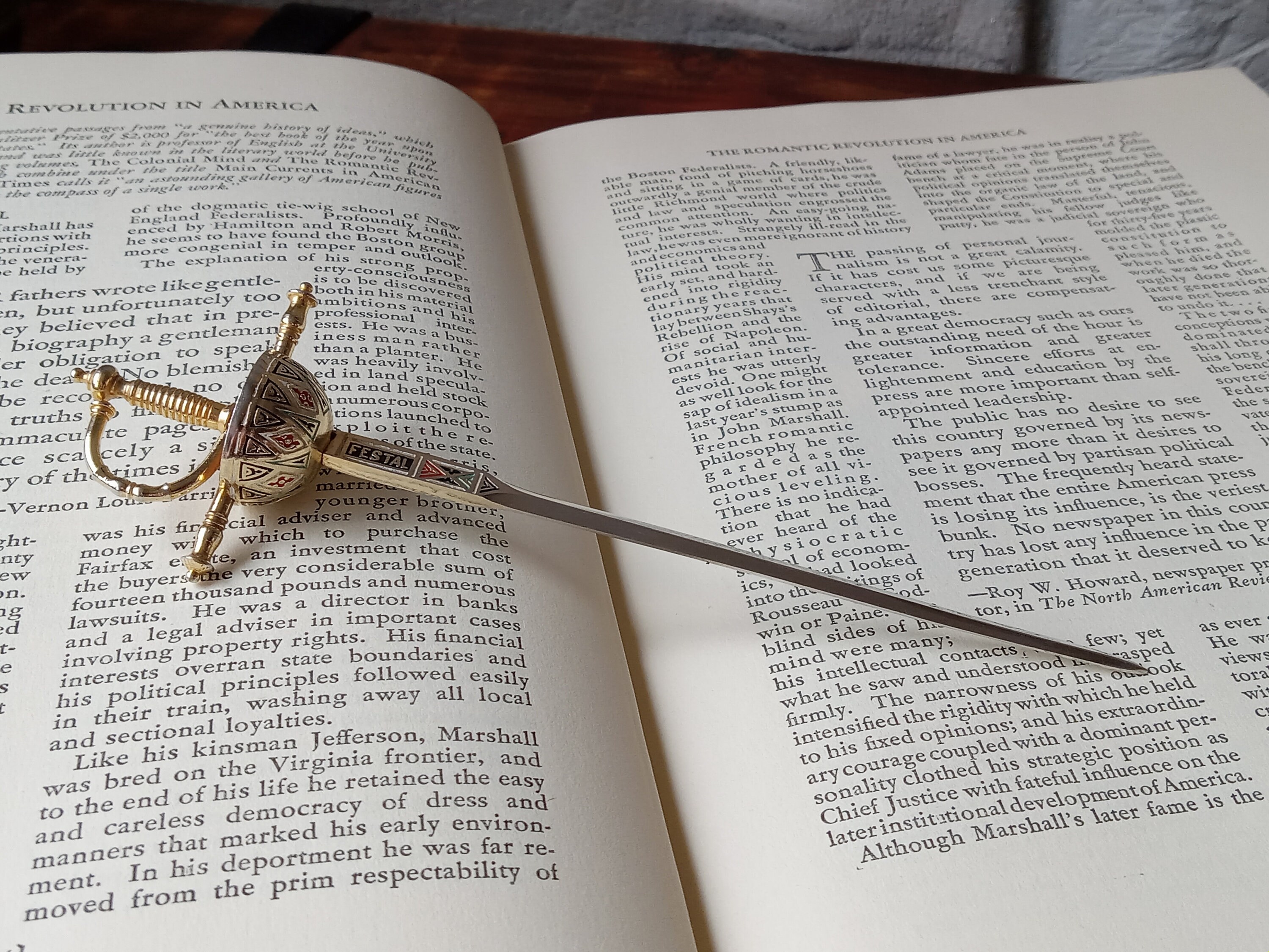 Vintage Festal Miniature Rapier Sword Toledo Metal Letter Opener With ...